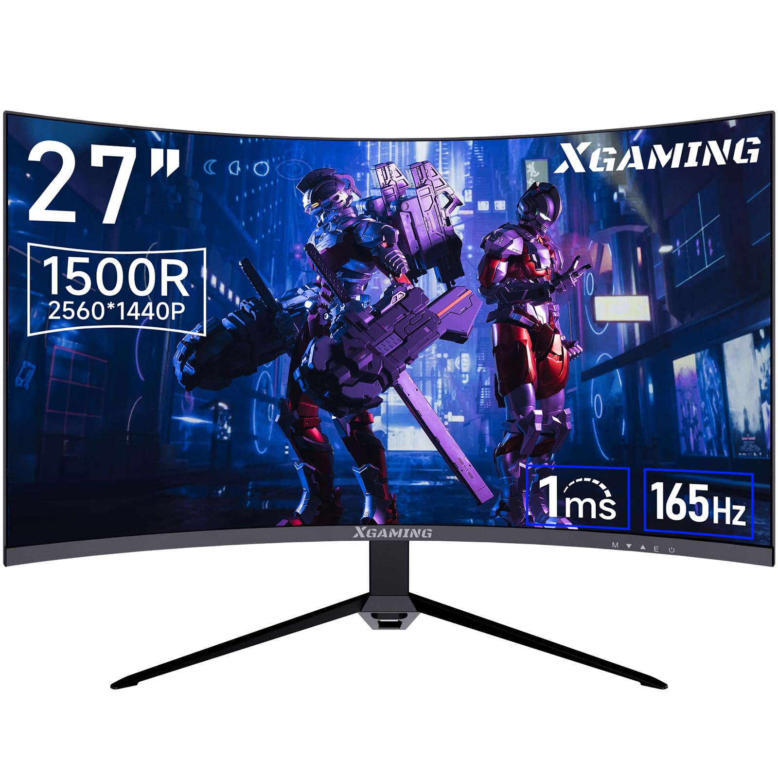 Buy XGaming 27 Inch Ultra-Wide Curved Gaming Monitor QHD 165Hz ...