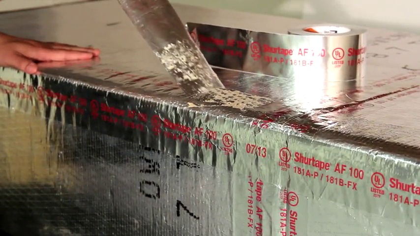 Watch Shurtape AF 100 UL 181A-P/B-FX Listed/Printed Aluminum Foil Tape ...