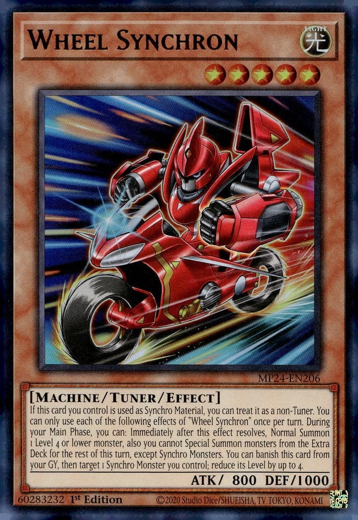 Amazon.com: Wheel Synchron - MP24-EN206 - Ultra Rare - 1st Edition ...