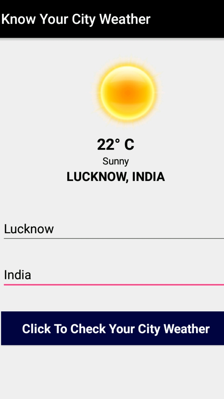 Know Your City Weather - App on Amazon Appstore