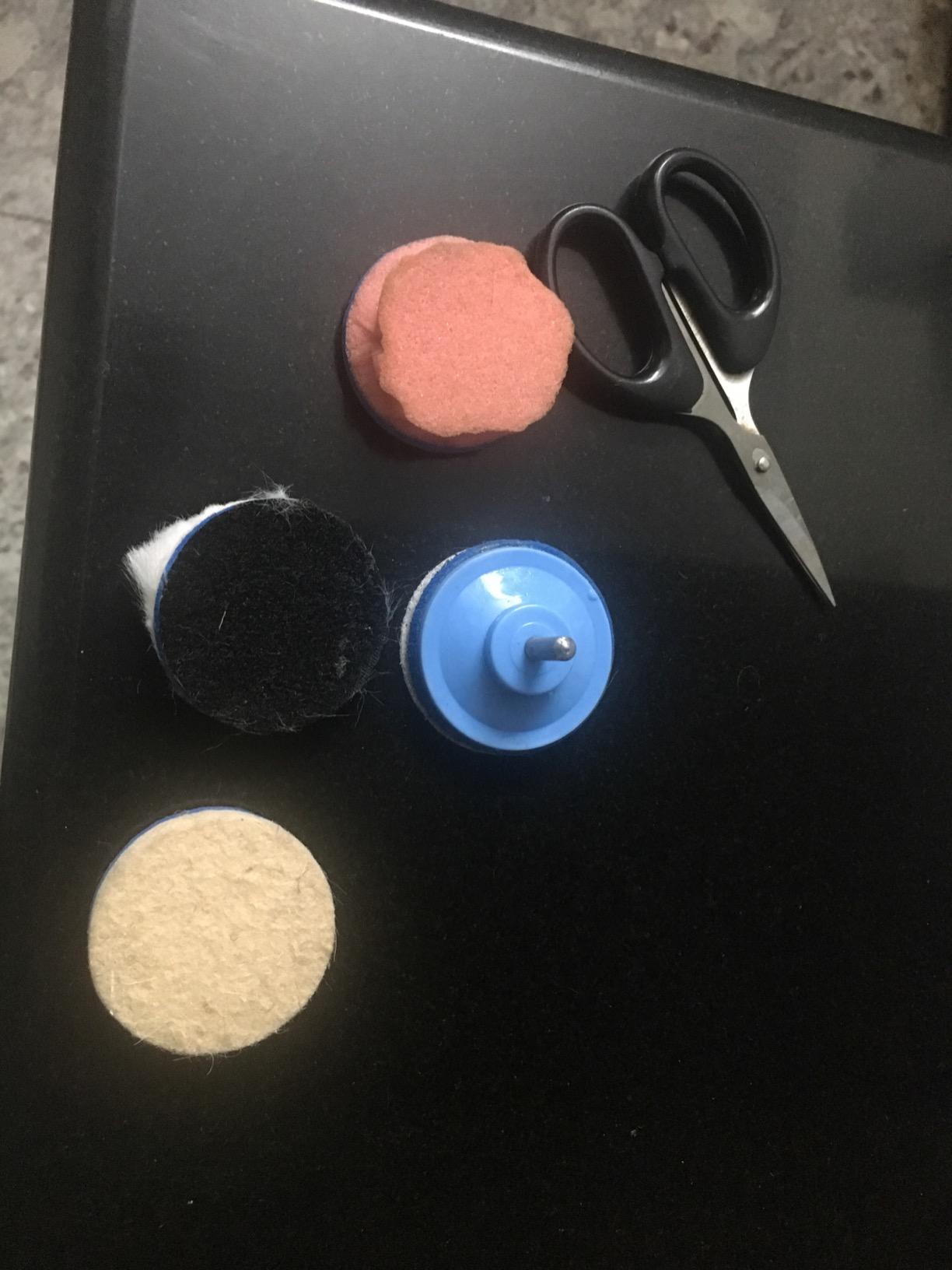 2 inch Backing Pad (With Drill Attachment), Polishing Pad, Sanding Disc ...