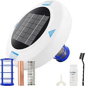 Amazon.com : Floating Solar Pool Cleaner : Patio, Lawn & Garden