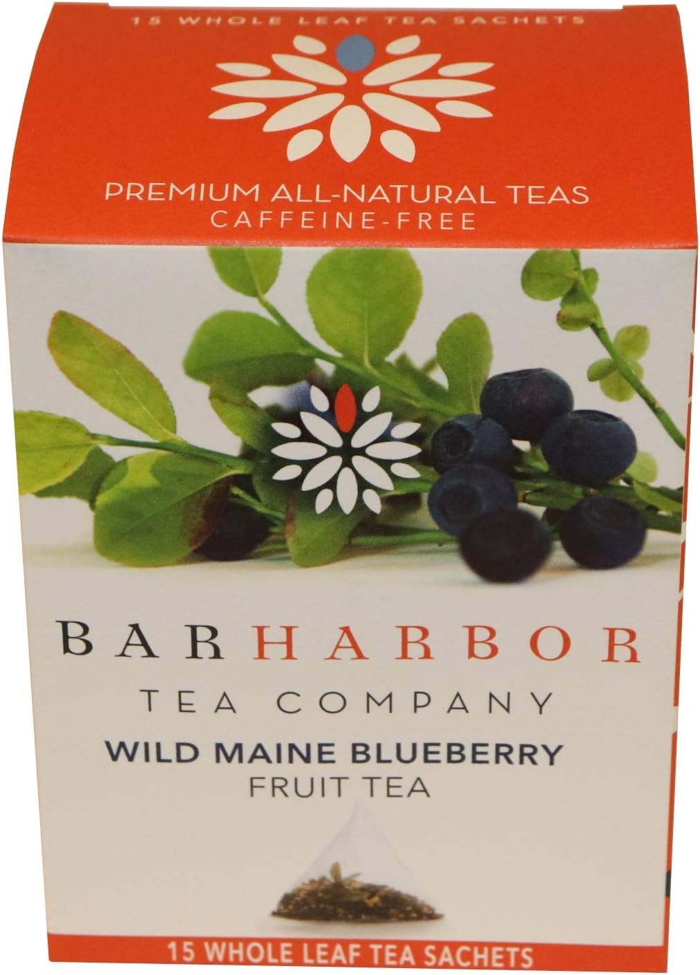 Amazon.com : Wild Maine Blueberry Black Tea, Organic, 15 count ...