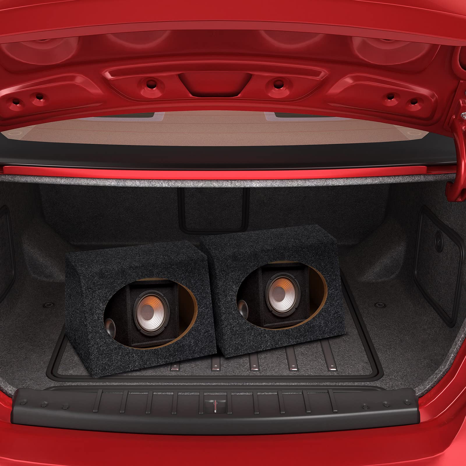 BBTO 2 Pieces Angled Style Car Audio Speaker Box 6 x 9 Inch Car Audio ...