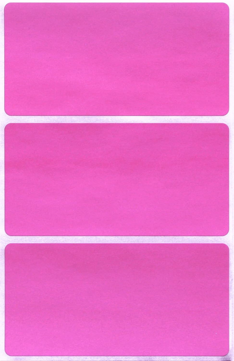 Royal Green Rectangular Name Tag Stickers Color-Coding Labels for ...