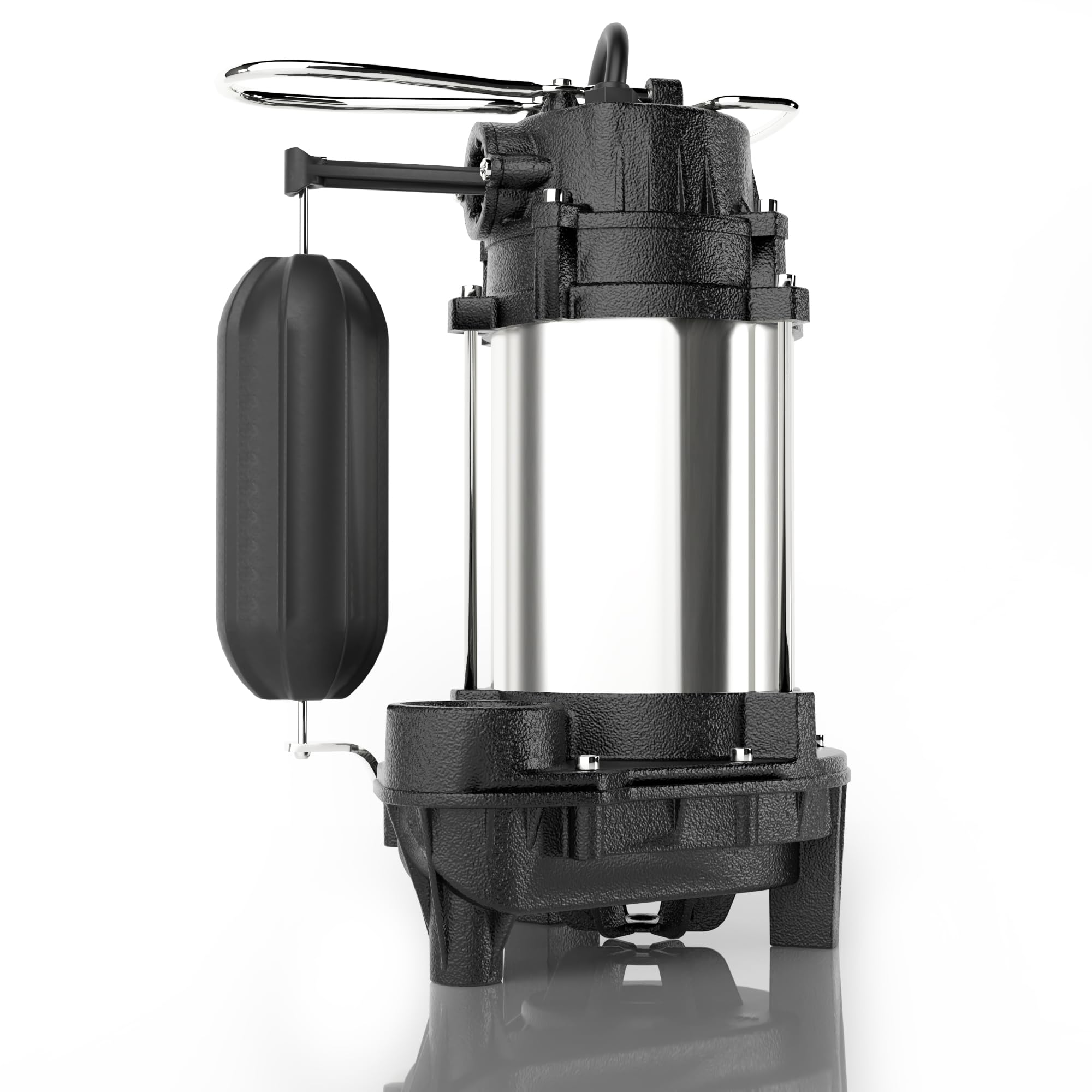 Snapklik.com : 1/2HP Cast Iron And Stainless Steel Sump Pump