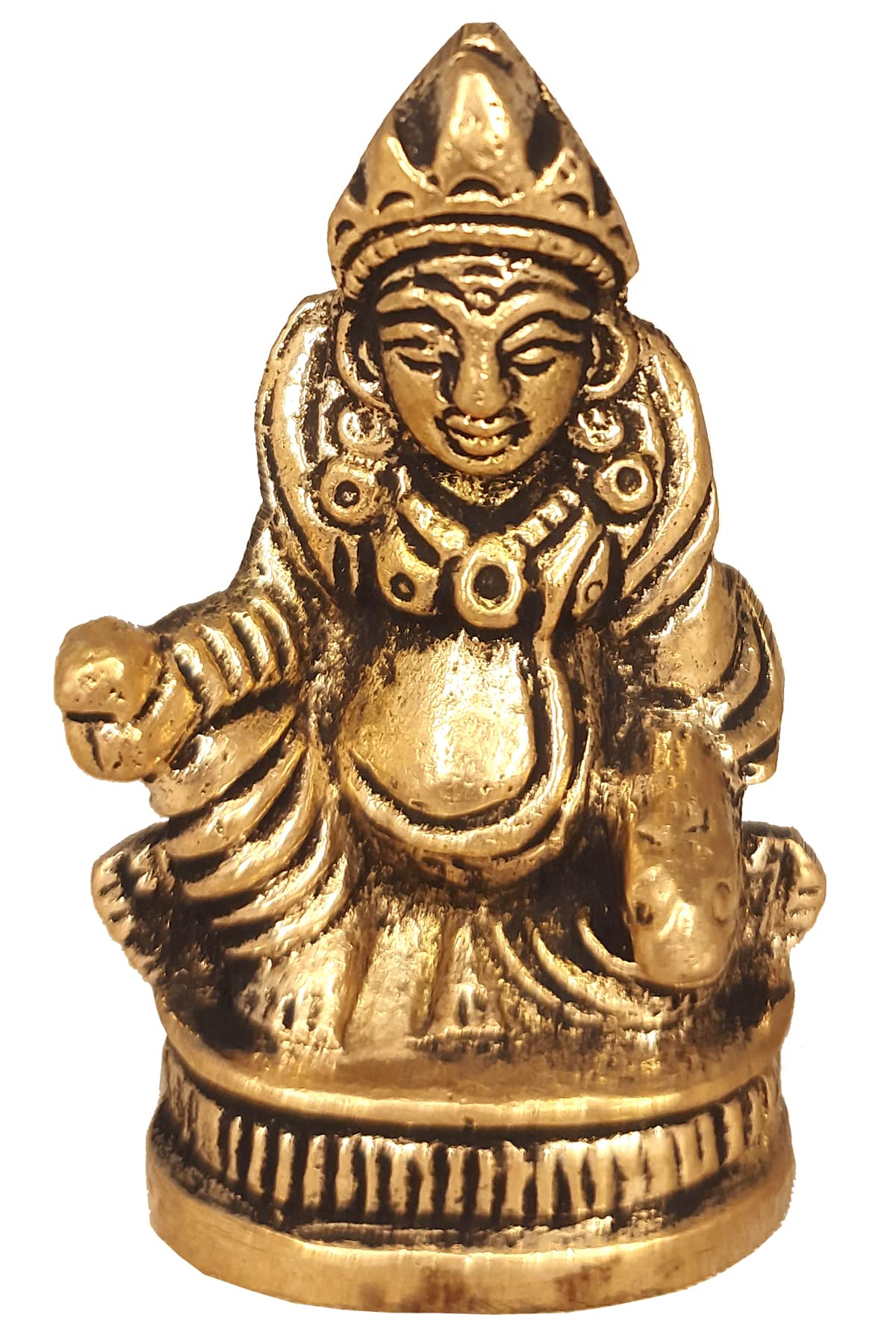 Buy Brass Kuber Murti Lord of Treasure Wealth Maharaj Kuber Statue for ...