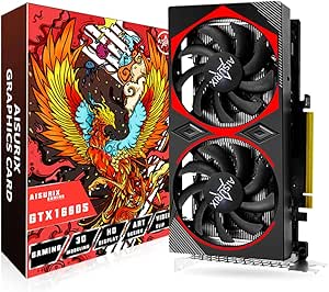 AISURIX GTX 1660 Super Computer Graphics Card, 6GB GDDR6 192Bit ...