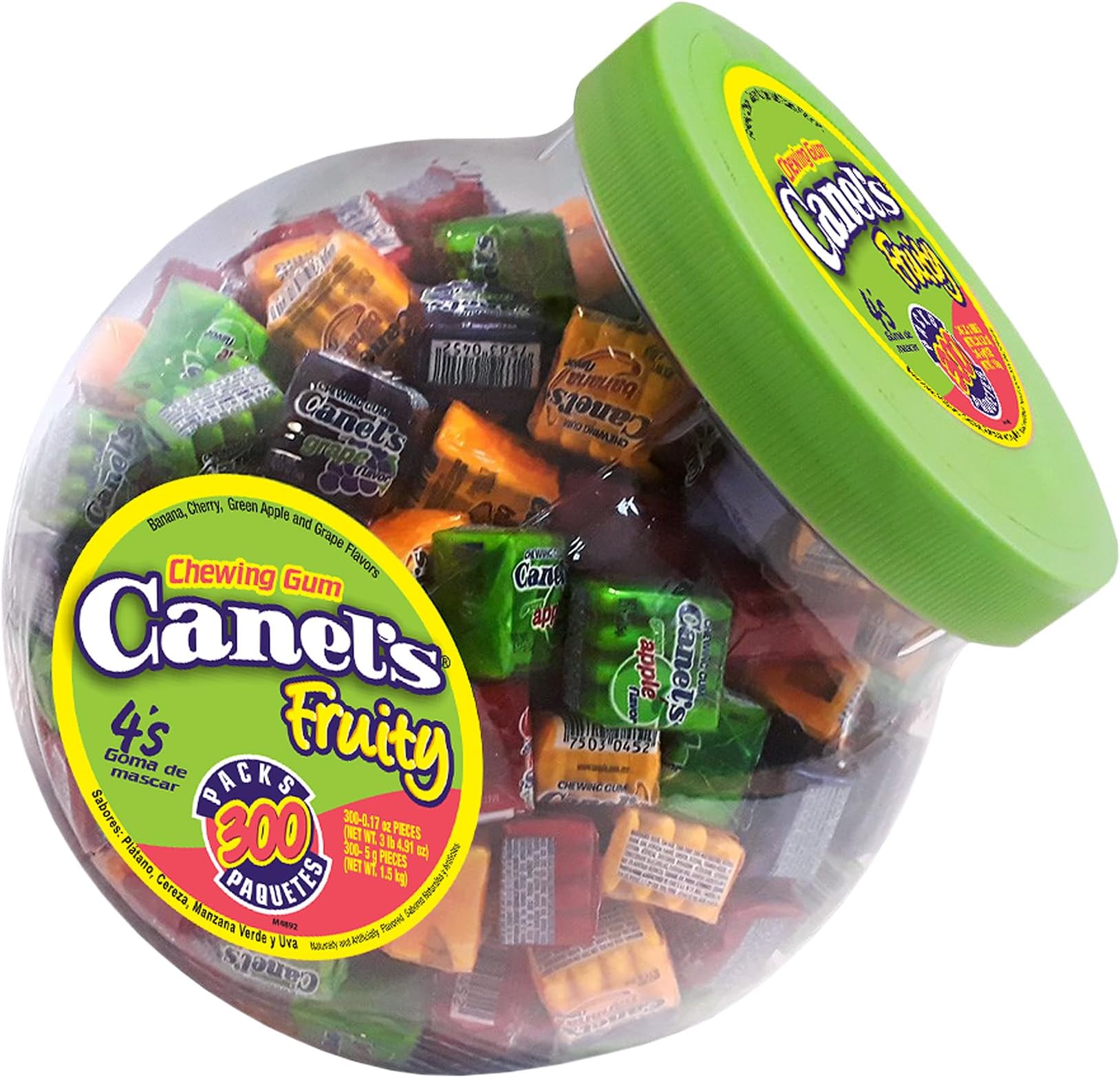 Amazon.com : Canel's Original Chewing Gum and Whatta Bubble Gum ...