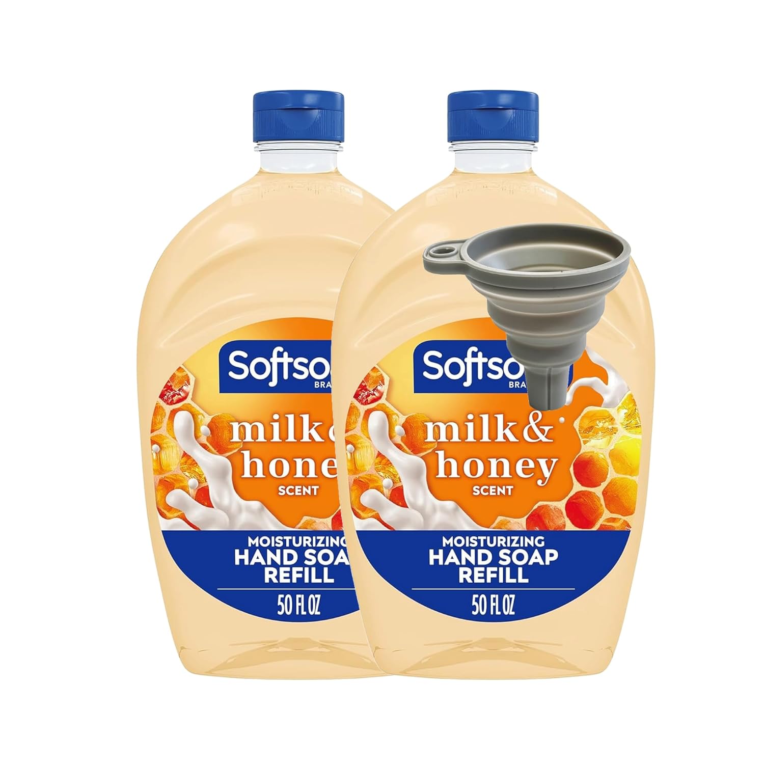Amazon.com : Soft Soap Liquid Hand Soap Refill, Milk & Honey, 50 FL OZ ...