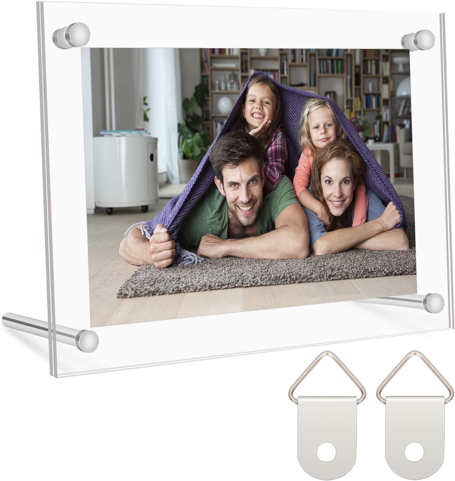 Amazon.com - Modern Acrylic Photo Frame - Desktop/Free Standing (8x10 inch)