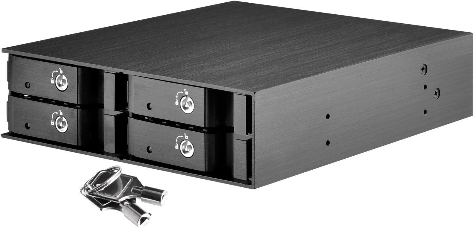 Amazon.com: Silverstone SST-FS204B - Aluminium Trayless Hot Swap Mobile ...