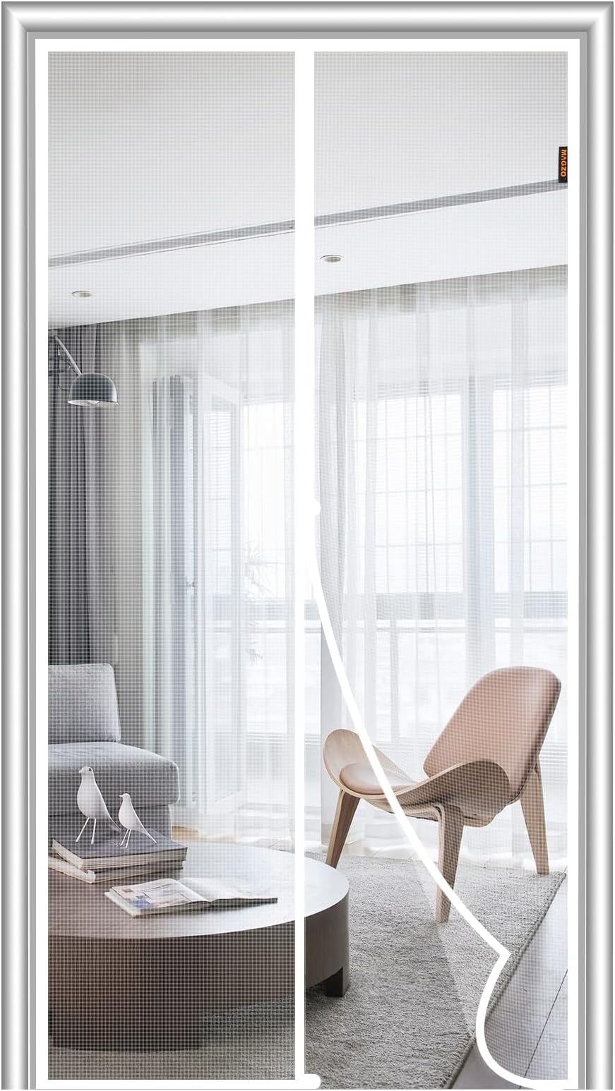 Tatuo Magnetic Screen Curtain Door Magnetic Closure Mosquito Net ...