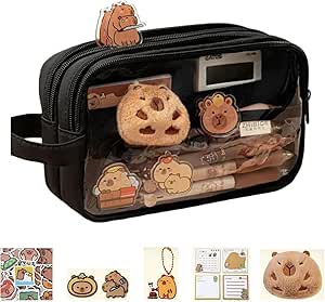 Generic Capybara - Estuche para lápices de Capybara con cierre estético ...