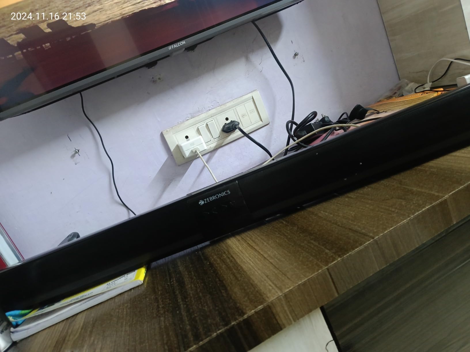 ZEBRONICS Ace Plus Wireless Soundbar with 30W Output, Dual Passive ...