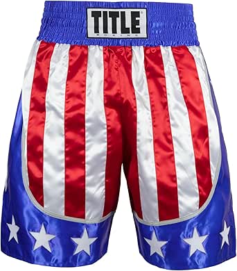 Amazon.com: Title Boxing USA Trunks 4.0 : Clothing, Shoes & Jewelry