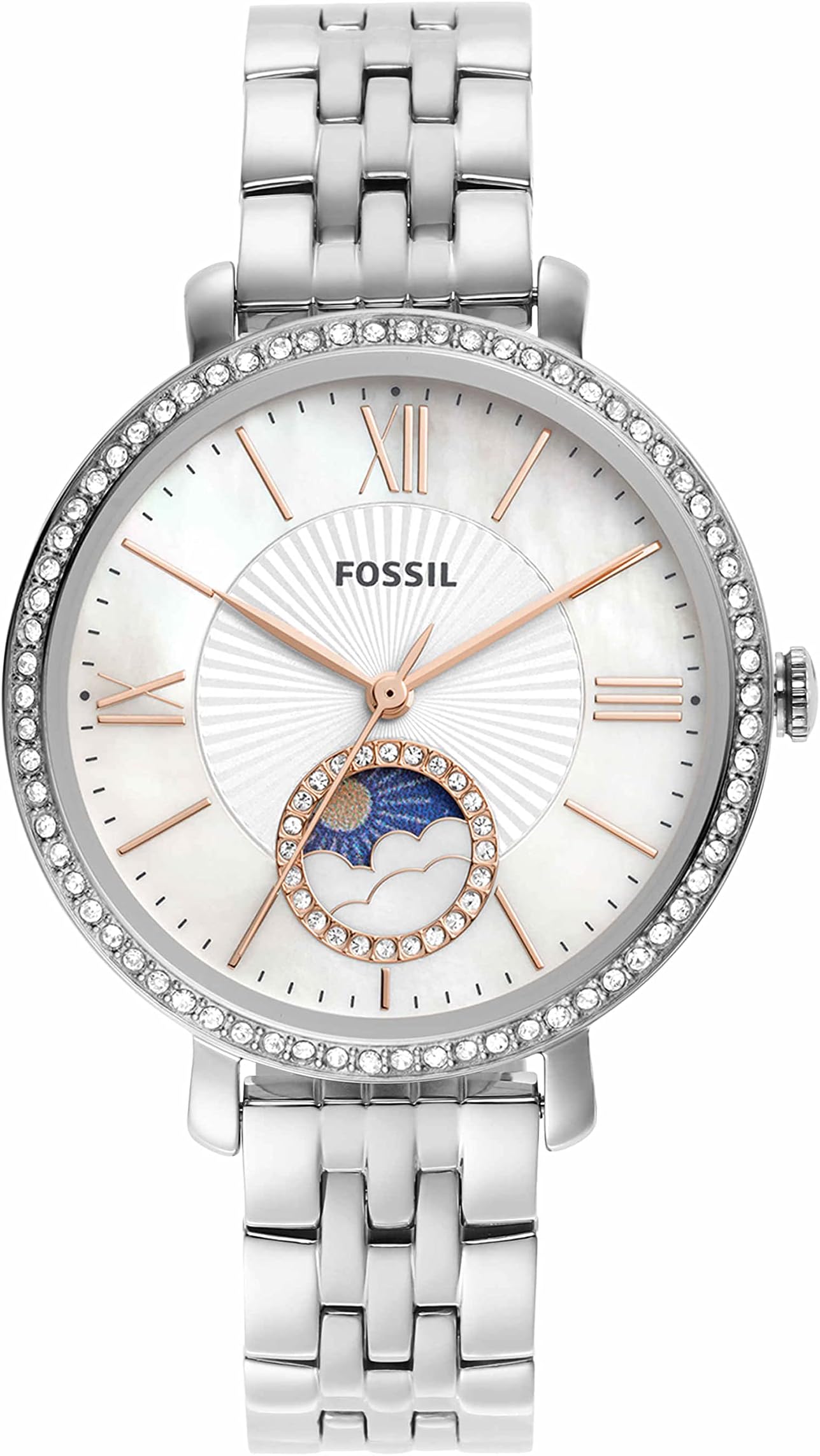 Fossil Jacqueline Analog Blue Dial Women's Watch - ES4094 : Fossil ...
