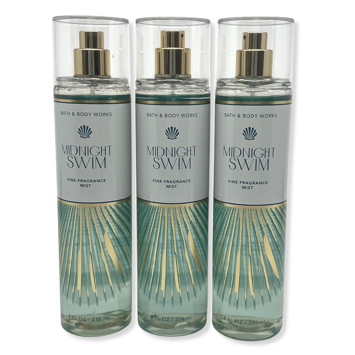 Amazon.com : Bath & Body Works Midnight Swim Fragrance Mist 8oz - pack ...