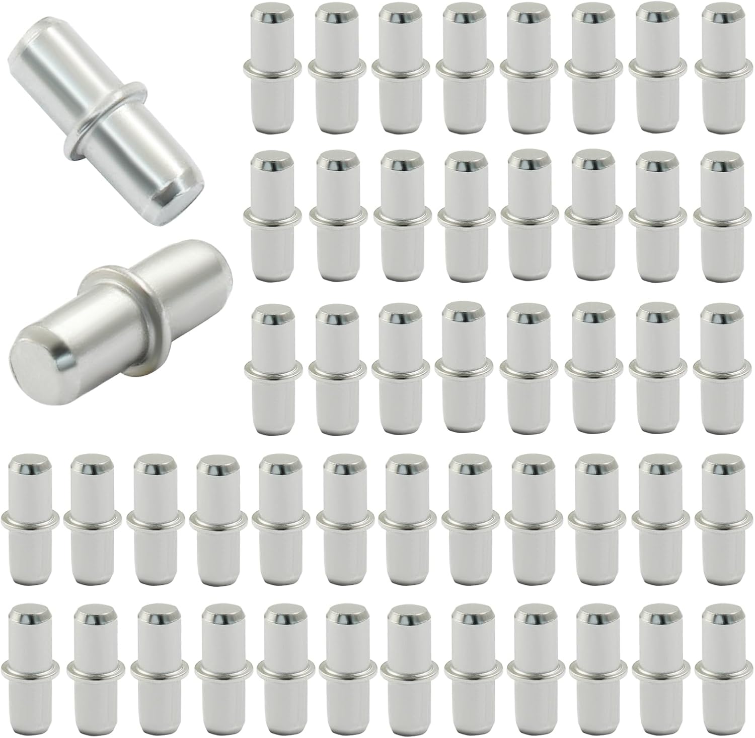 Amazon.com: Coufce 50 Pcs 5mm Metal Shelf Pegs, Shelf Pins Cabinet ...