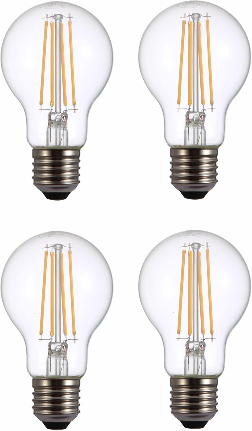 TEKLED® A60 Filament Vintage DIMMABLE LED Bulbs | E27 Edison Screw ...