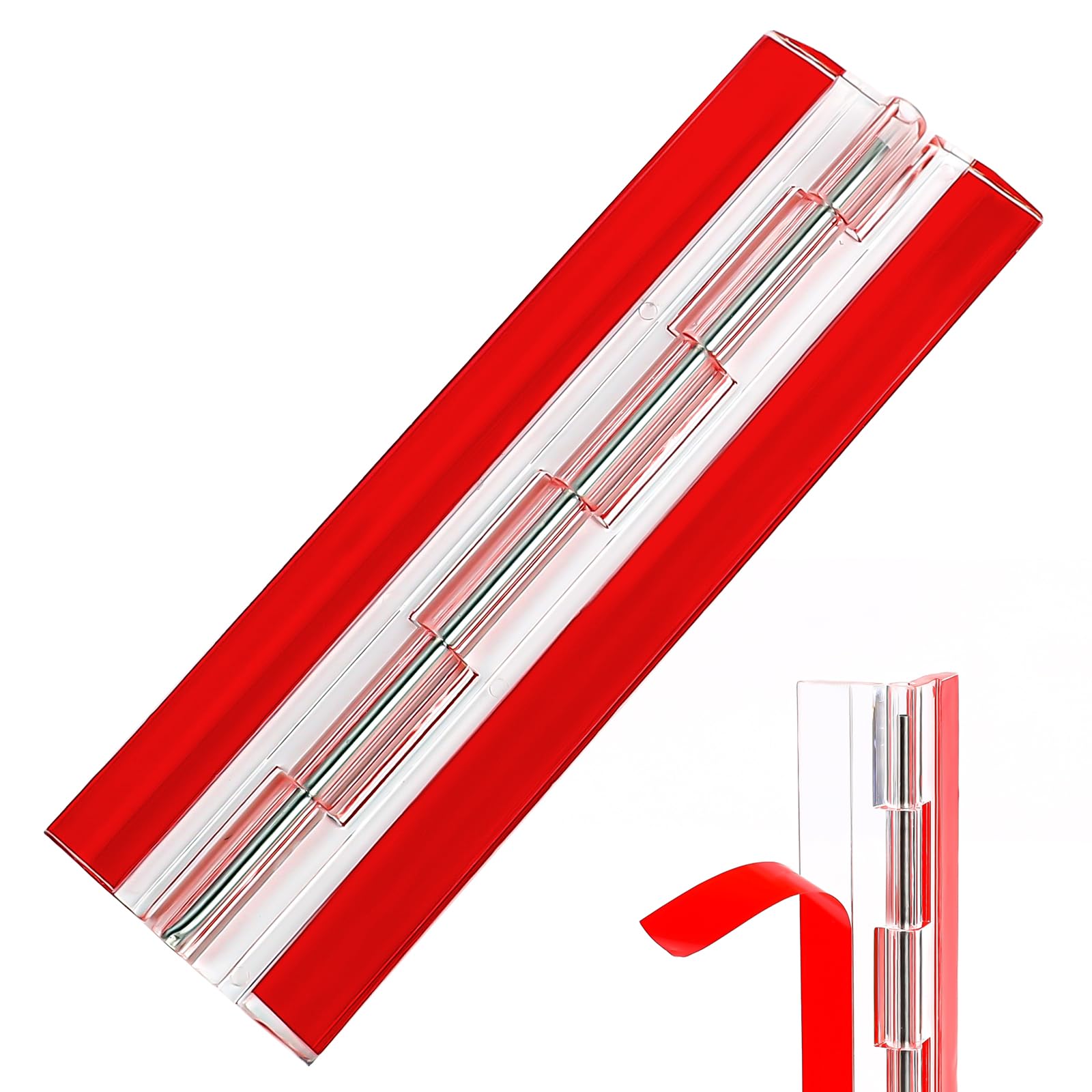 Self-Adhesive Clear Hinges Acrylic Hinge Plastic Hinges Continuous ...