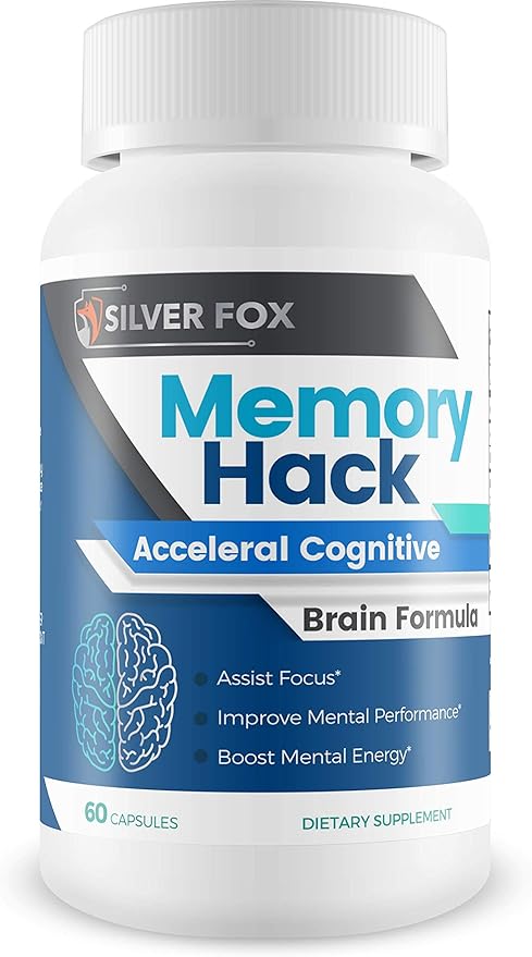 Amazon.com: Memory Hack - Acceleral Cognitive Brain Formula - Support ...