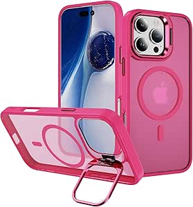 Amazon.com: Hitaoyou for iPhone 15 Pro Max Case Compatible with Magsafe, Translucent Matte ...