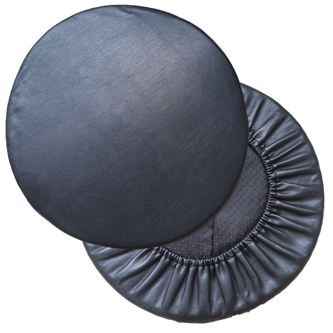 Amazon.com: ALoveTree 2PCS Round Bar Stool Cushion with Elastic Round ...