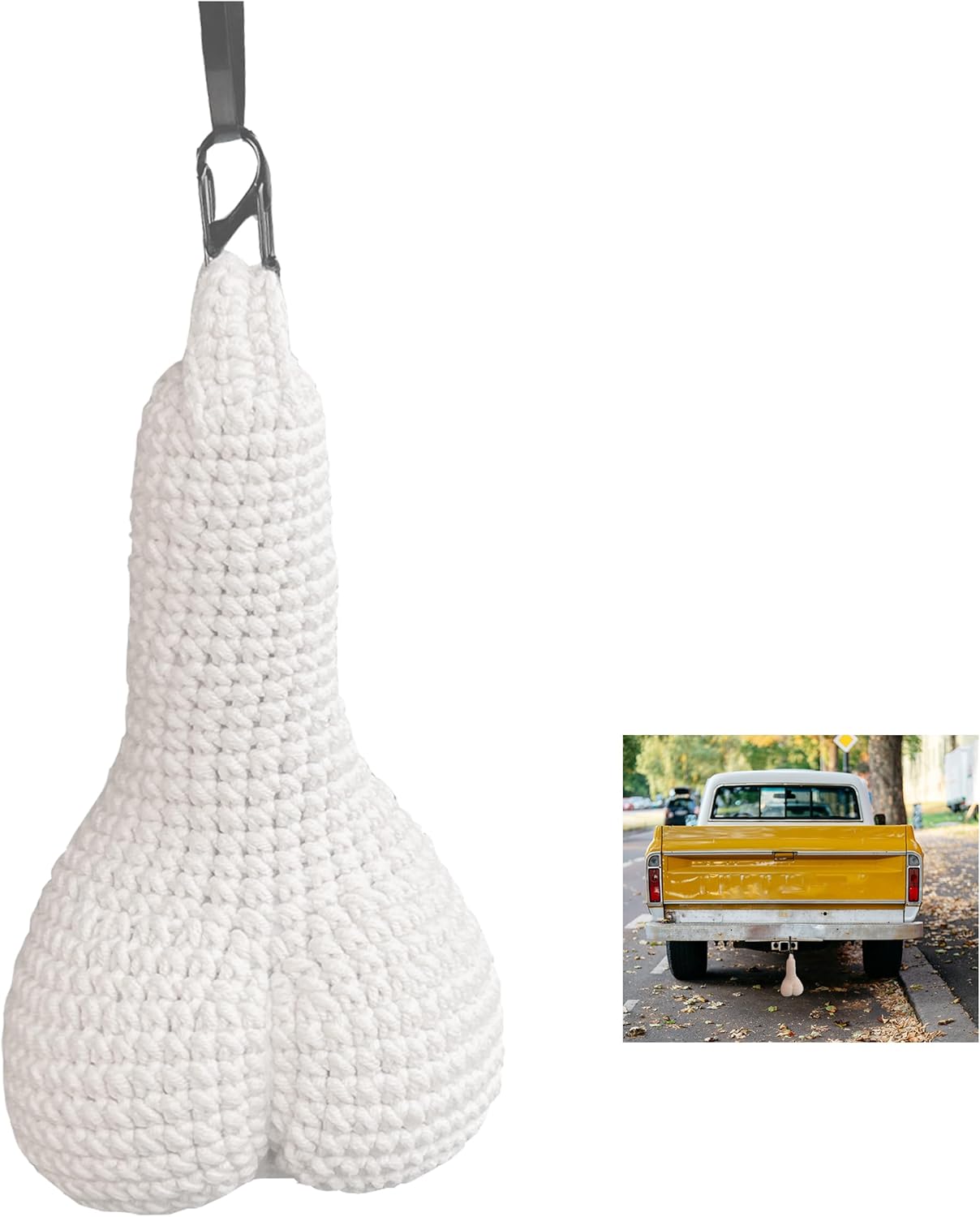 Amazon.com: HoHpHq Bull Balls Truck Nuts 6.7‘’ Large and Car Nuts Big ...