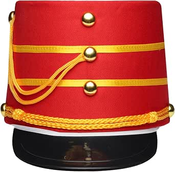 Amazon.com: vastwit Drum Major Hat Marching Band Hat with Feather for ...