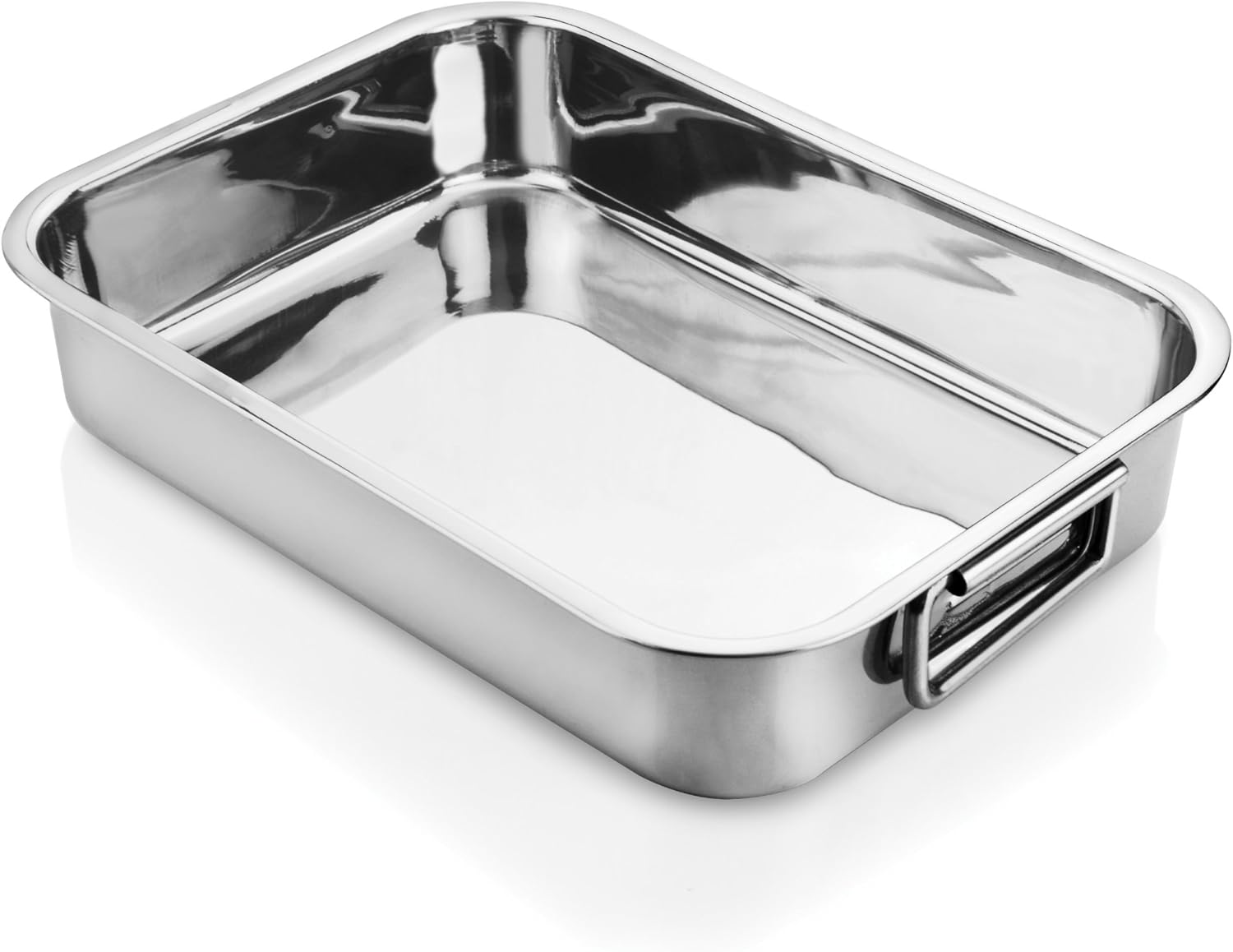 Forma Retangular Em Aço Inox 35Cm X 25Cm Ideale | Amazon.com.br