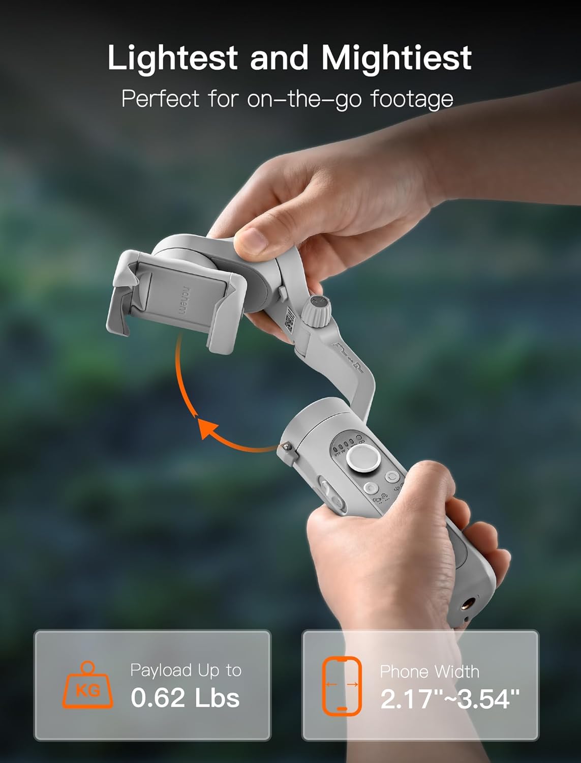 hohem iSteady XE Kit Gimbal Stabilizer for Smartphone, 3-Axis Phone ...