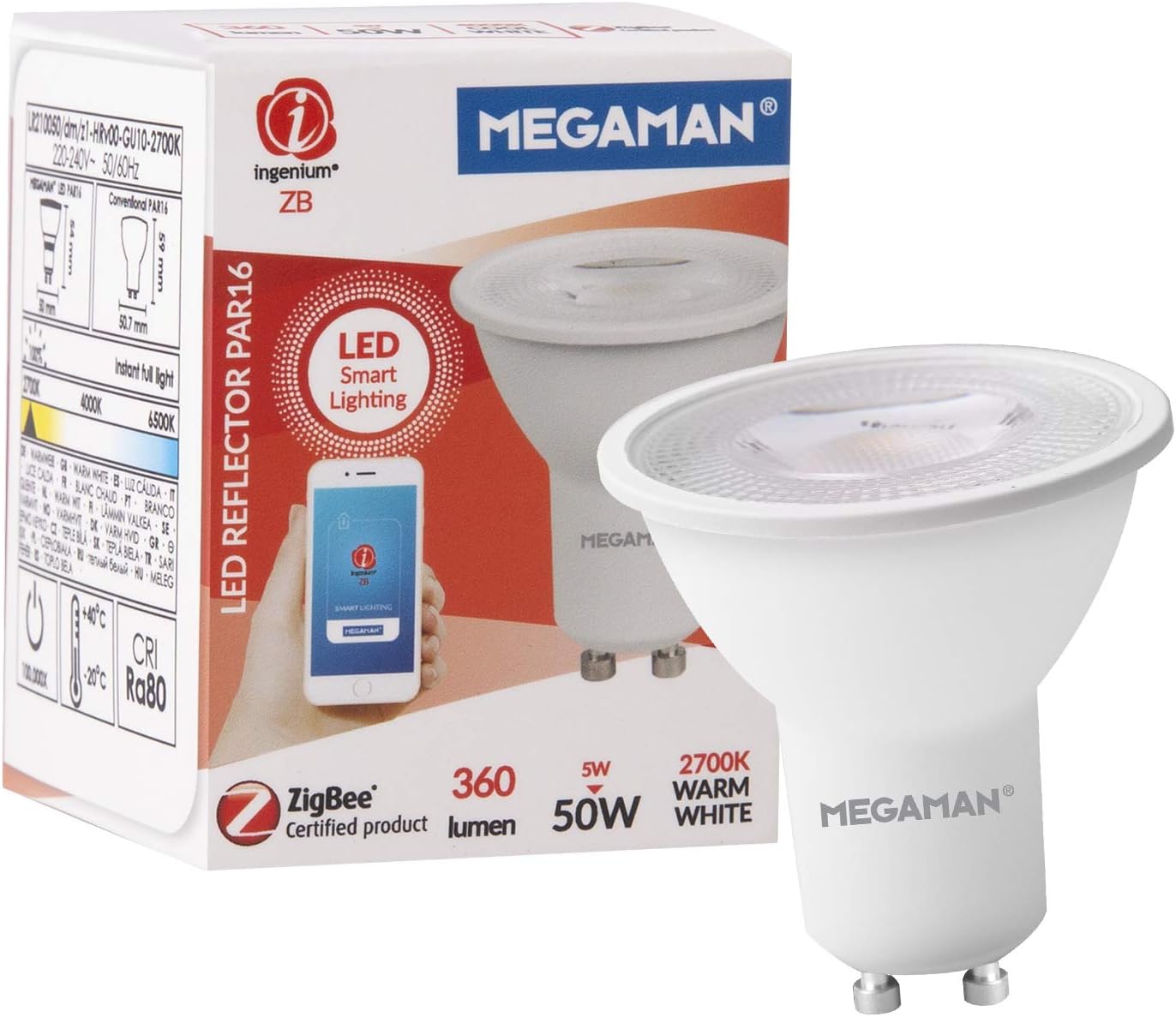Megaman LED Light, 5 W, White : Amazon.co.uk: Lighting
