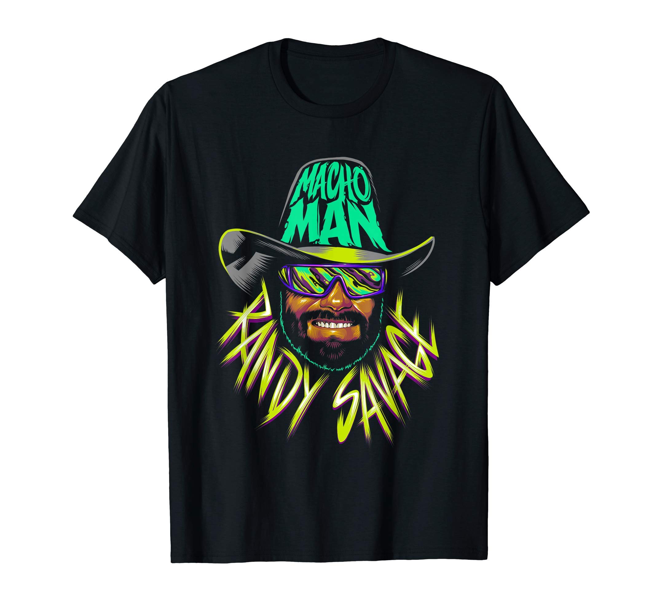 Buy WWE "Macho Man" Randy Savage "Hat" Graphic T-Shirt Online at ...