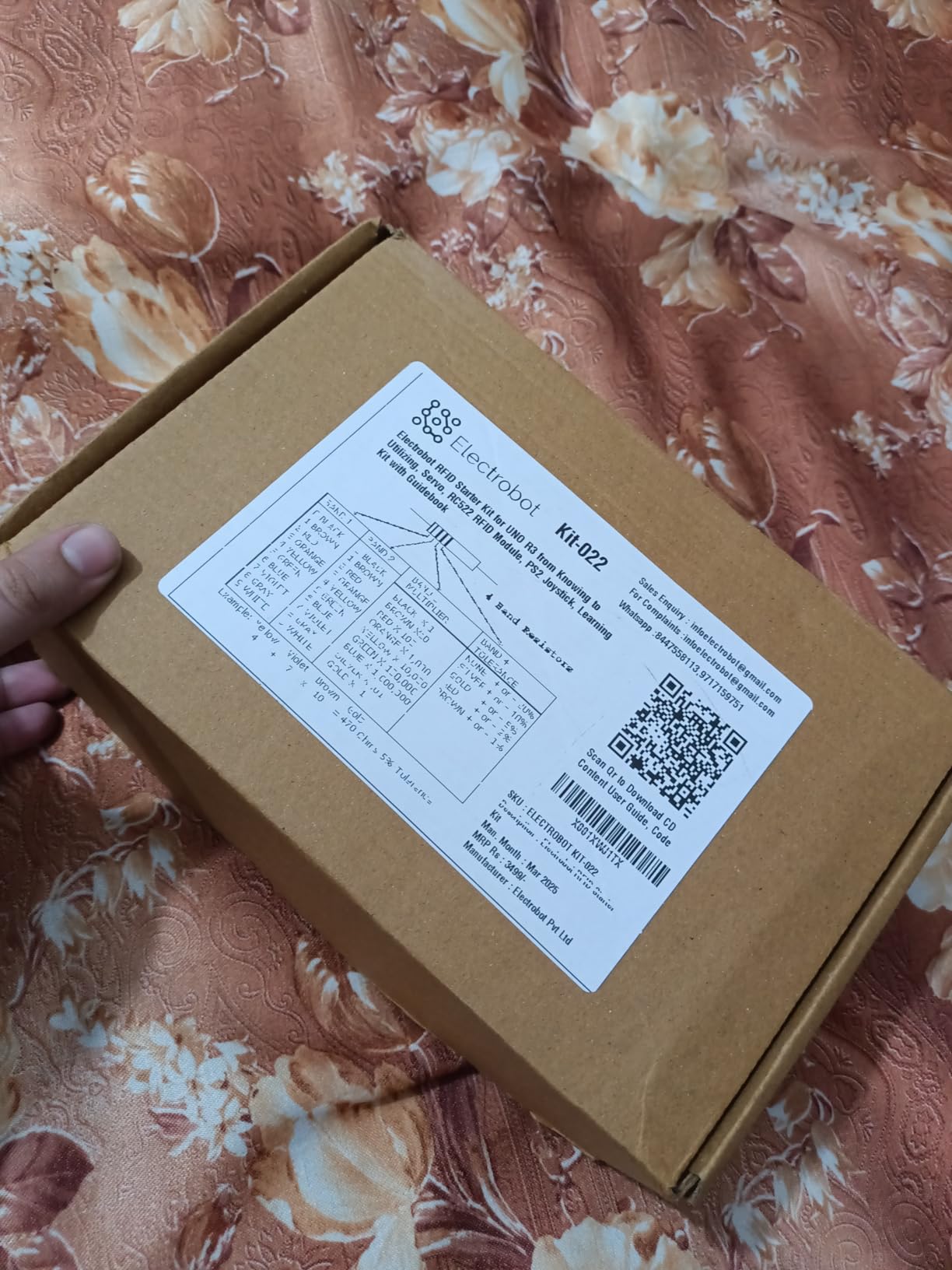 Electrobot RFID Starter Kit for UNO R3 from Knowing to Utilizing, Servo ...