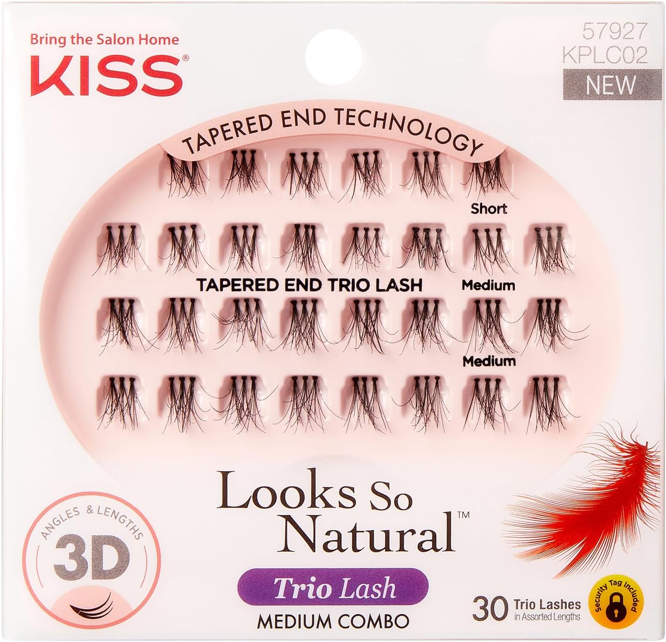 Amazon.com: KISS imPRESS Falsies False Eyelashes, Lash Clusters ...