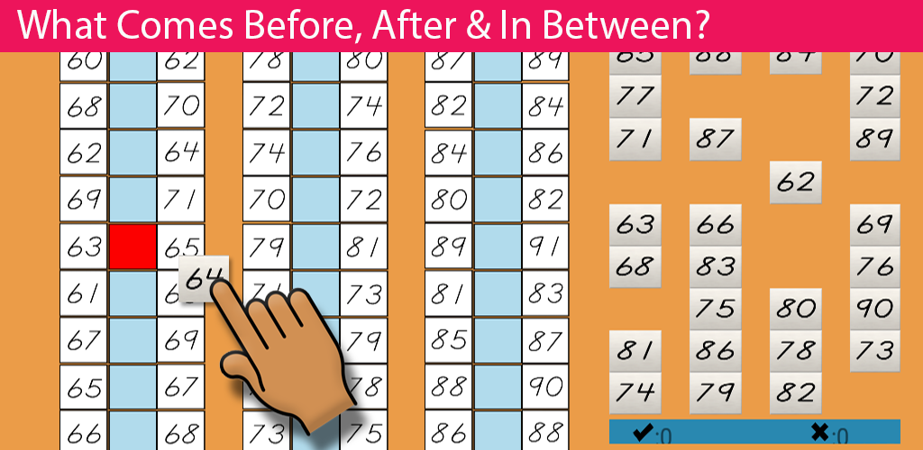Before After Between Images Mathematics Preschool: Before After
