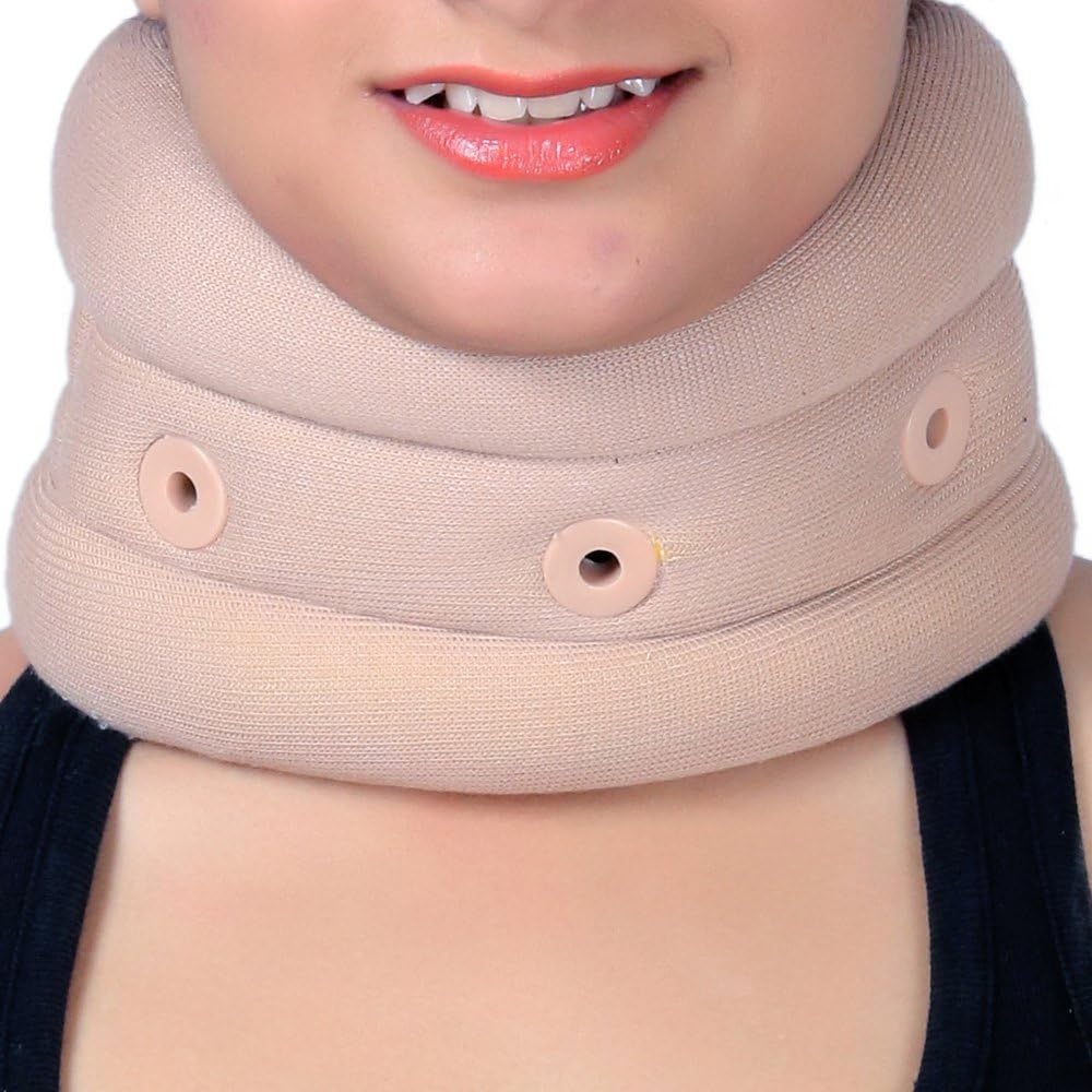 HealthGoodsAU - Adjustable Soft Eyelet Cervical Collar | Neck Brace ...