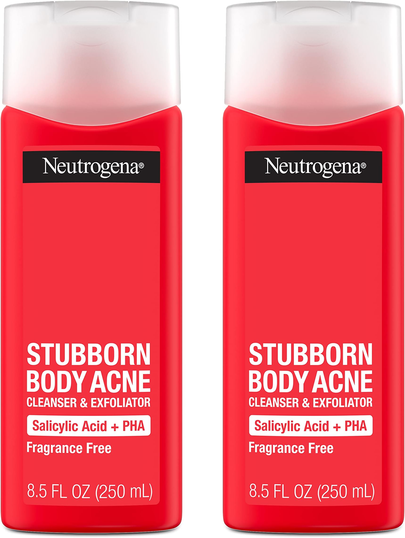 Amazon.com : Neutrogena Stubborn Body Acne Cleanser & Exfoliator with ...