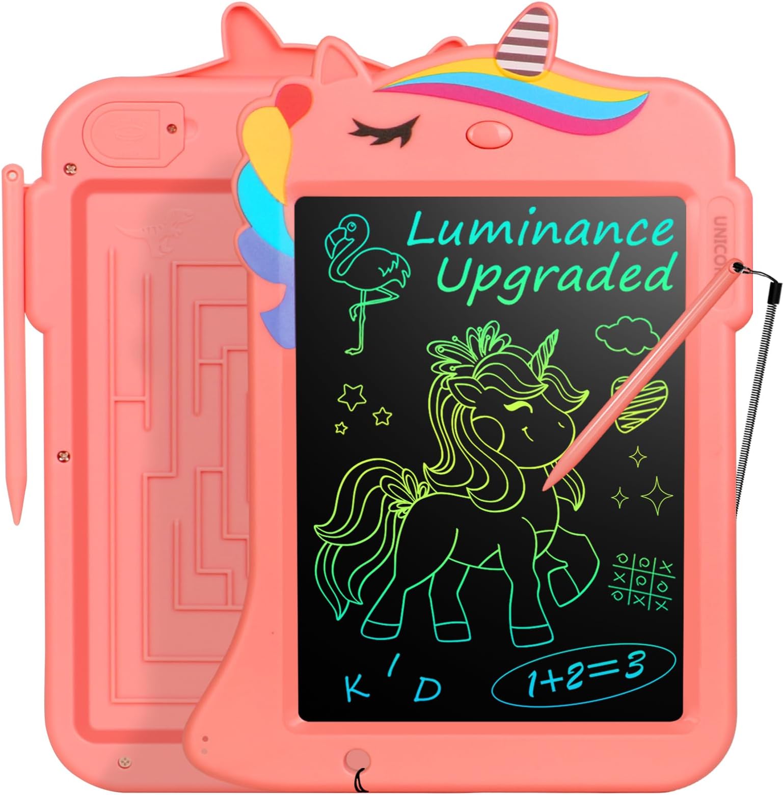 Amazon.com: bravokids LCD Writing Tablet for Kids, Talking Flash Cards ...