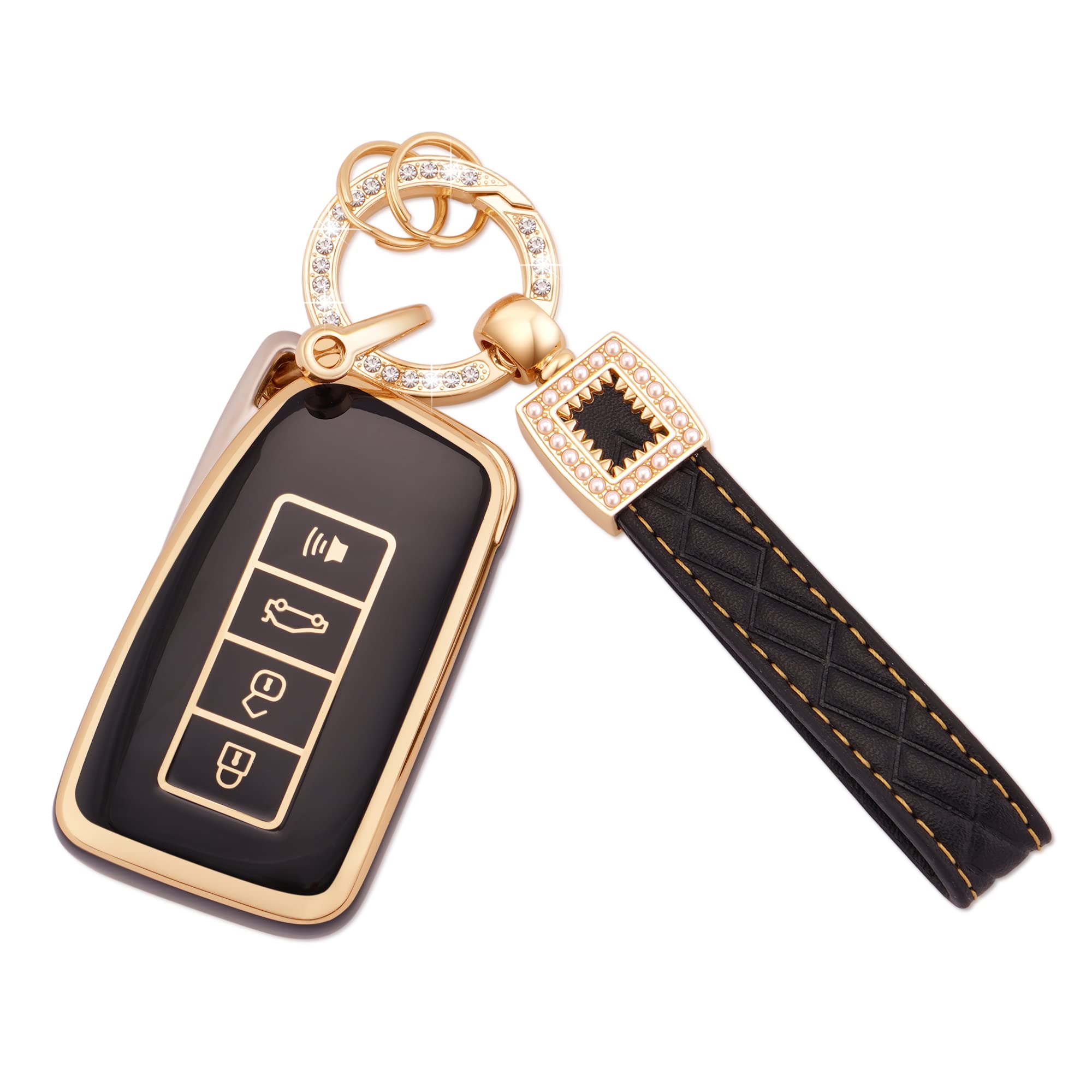 Amazon.com: EKALA for Lexus Key Fob Cover Soft TPU Full Protection ...