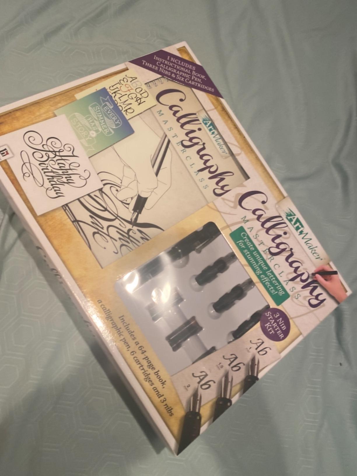 Amazon.com: Calligraphy Master Class Book & Kit: Create Unique ...