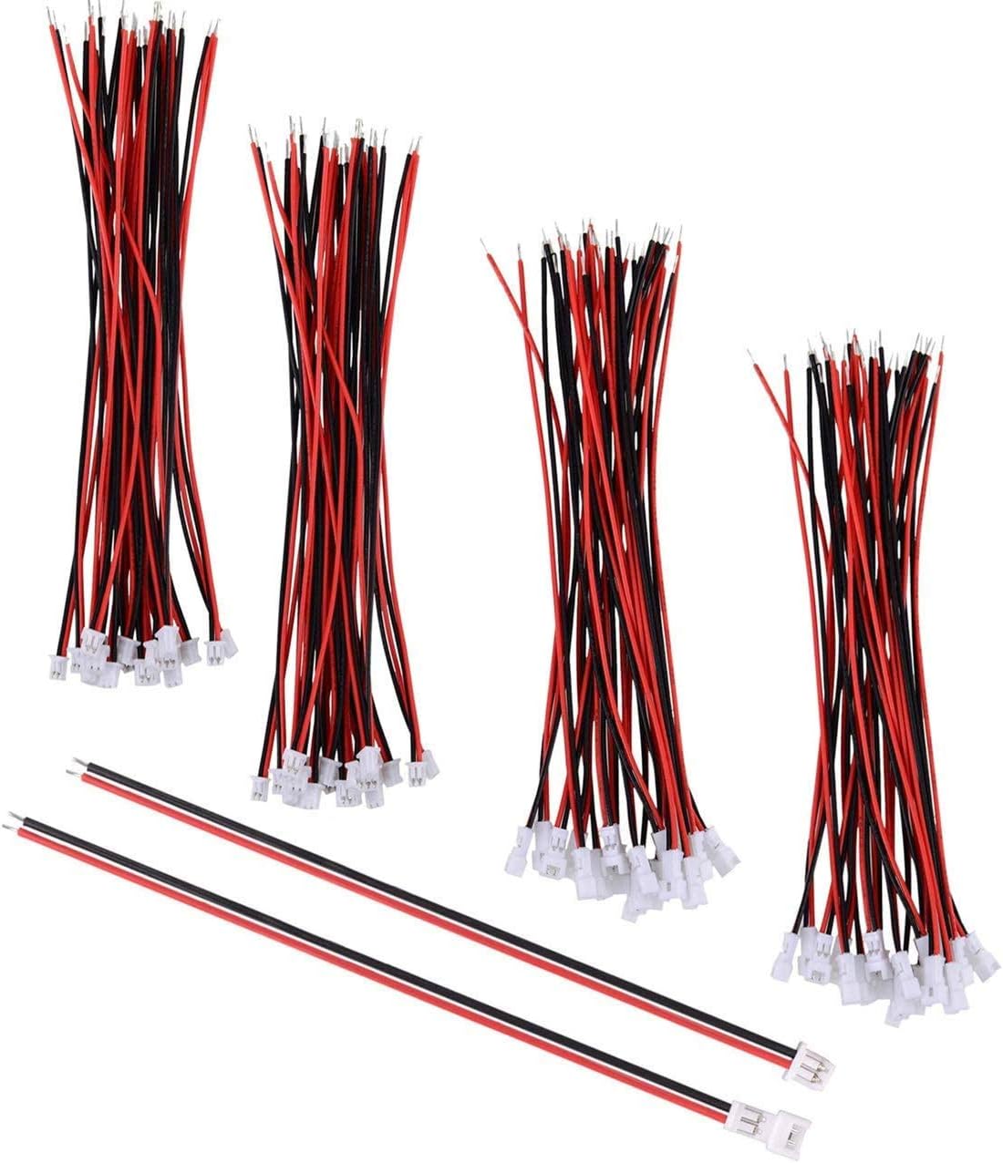 Amazon.com: SamIdea 60Pieces 30-Pair Mini Micro JST 1.25mm 2 Pin Micro Male Female Connector ...