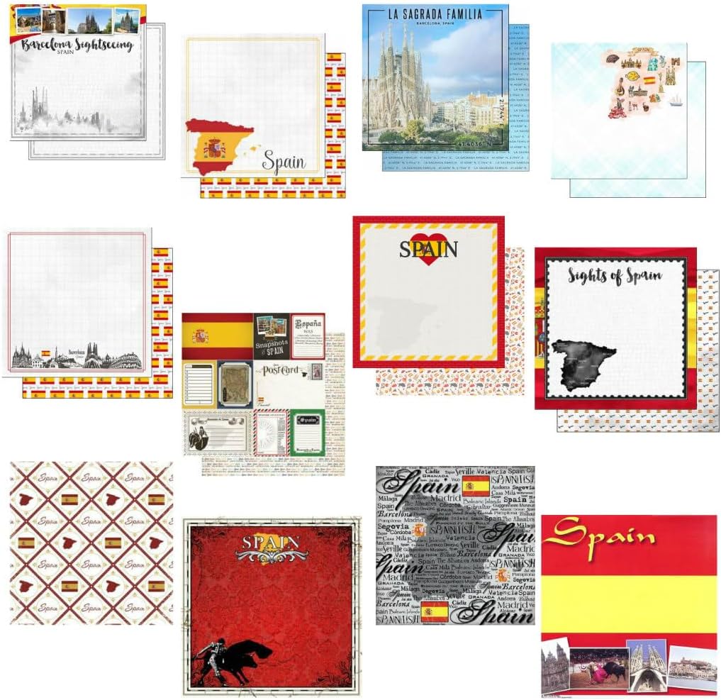 Amazon.com : Custom Bundle - 13 Wrestling Themed 12" x 12" Scrapbook ...