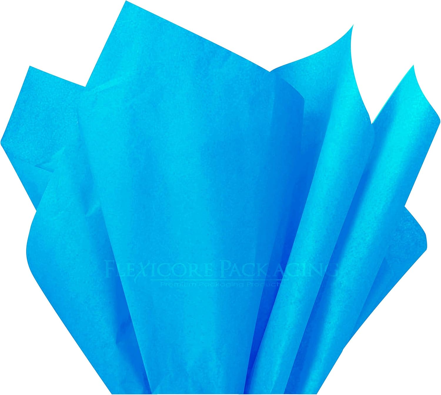Amazon.com: Flexicore Packaging Turquoise Blue Gift Wrap Tissue Paper ...