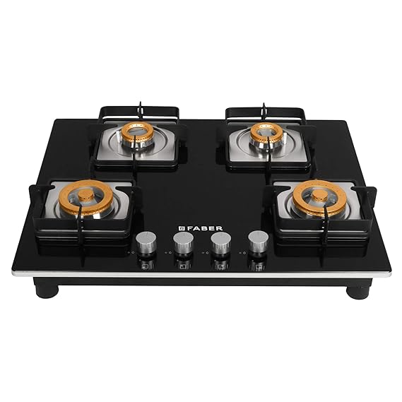 Faber HOB HTG 654 CRS BR CI 4 Burner Hob