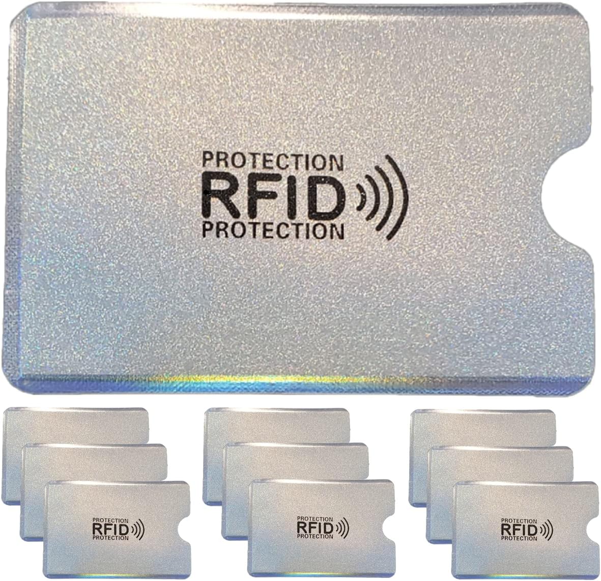 Diboniur Lot de 10 - Housse de Protection RFID pour Cartes de crédit ...