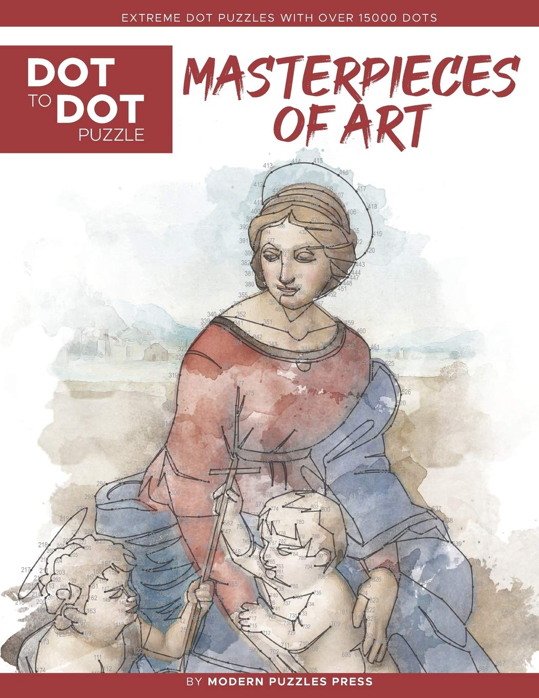 Buy Masterpieces Of Art Dot To Dot Puzzle Extreme Dot Puzzles With 