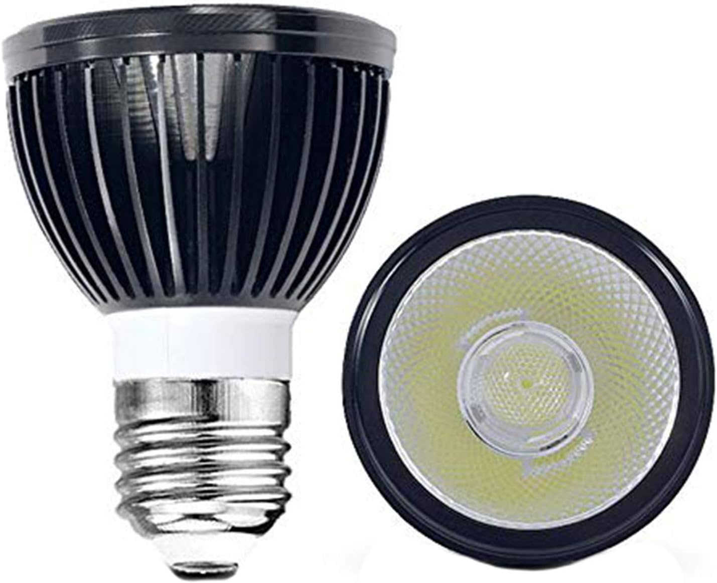 Edearkar PAR20 LED Bulbs (2 Pack) 5W 110V Dimmable 3000K Warm White ...