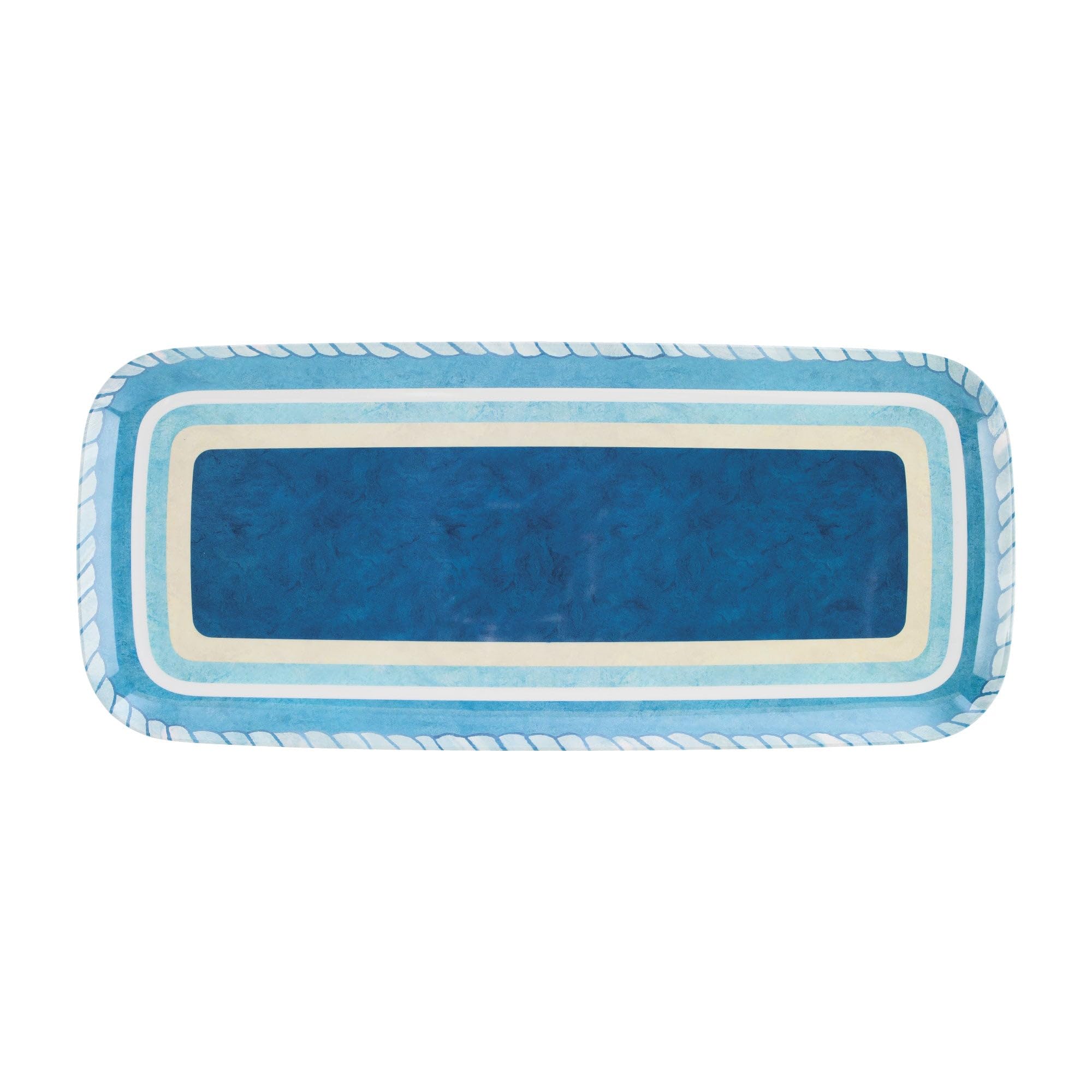 Amazon.com | UPware 15 Inch Melamine Rectangle Serving Tray, BPA Free ...